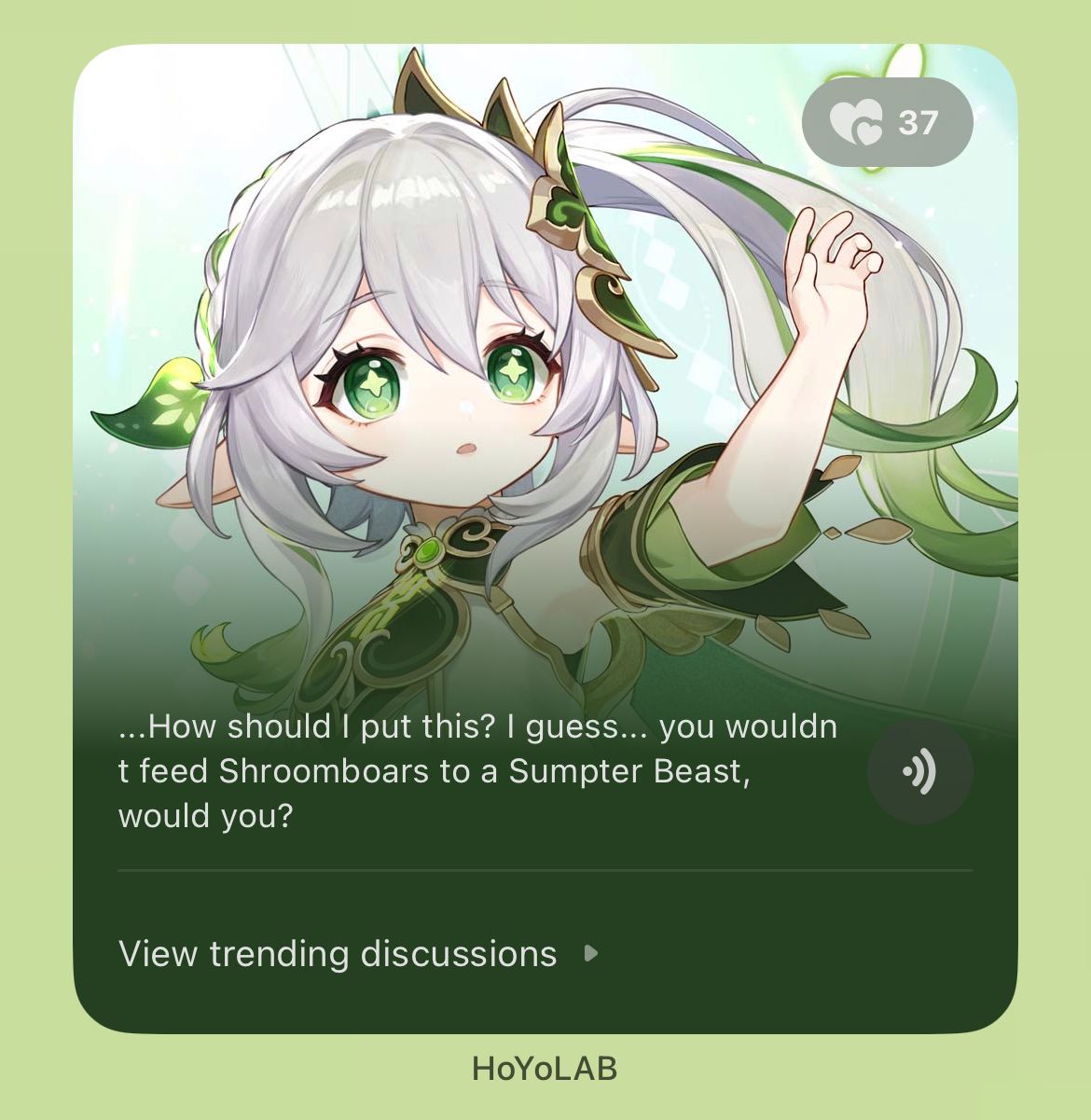 [event] my nahida widget Genshin Impact | HoYoLAB