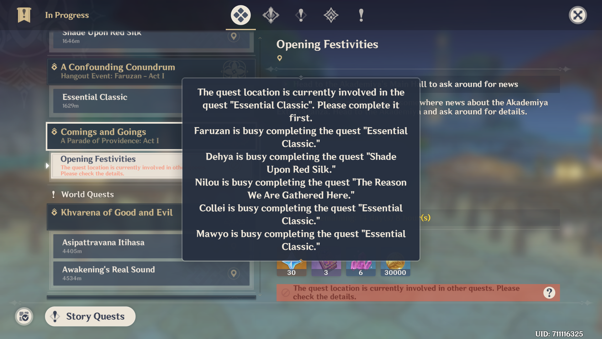 I really need to stop leaving quests half finished Genshin Impact | HoYoLAB
