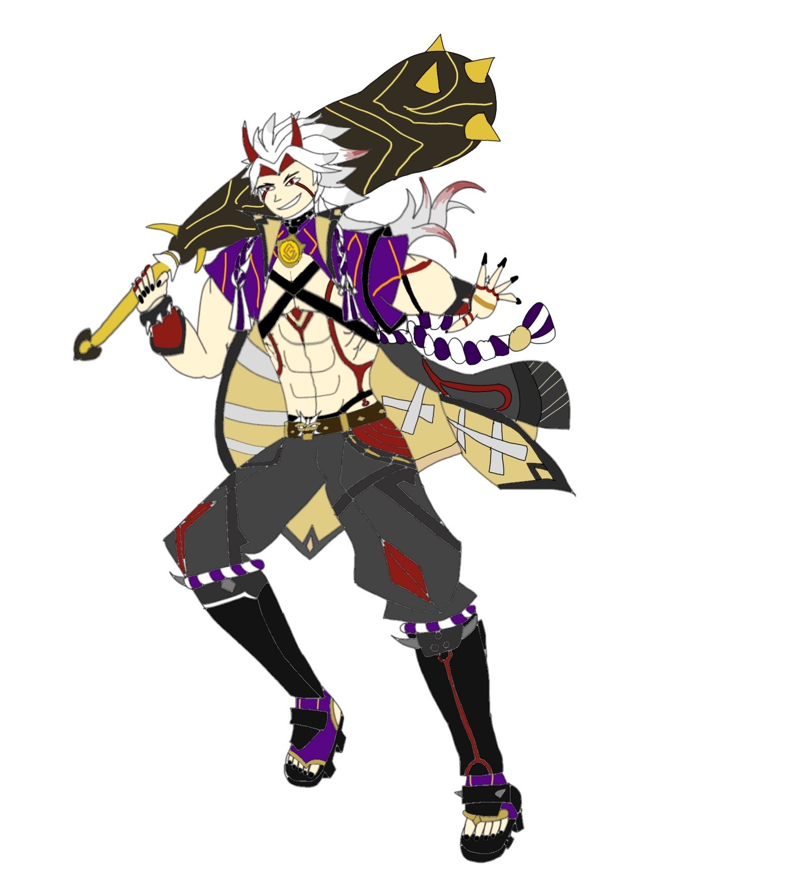 Purposely drawing Genshin Characters horribly part #3 Genshin Impact ...