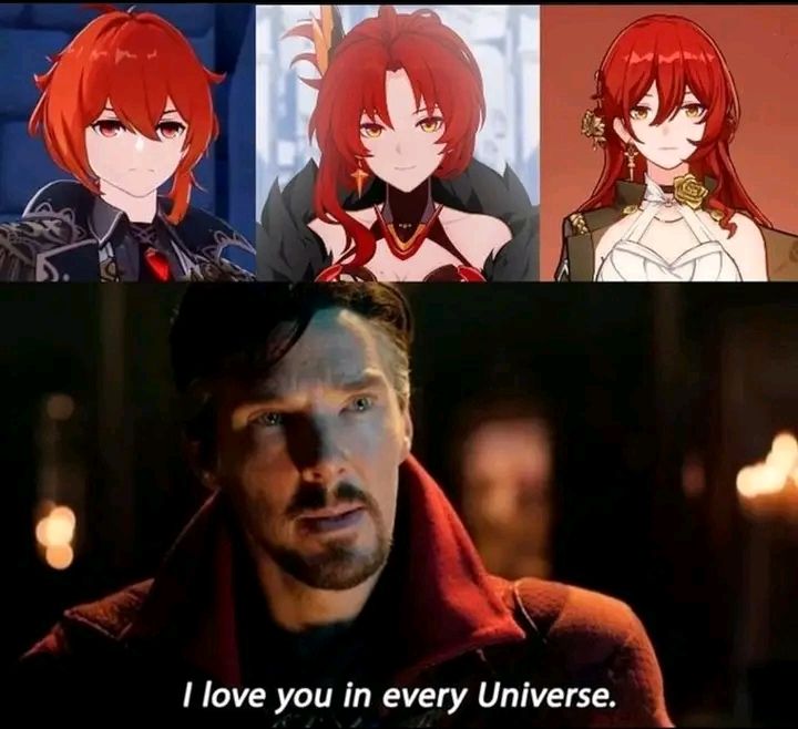 The Red Hair.. Genshin Impact | HoYoLAB