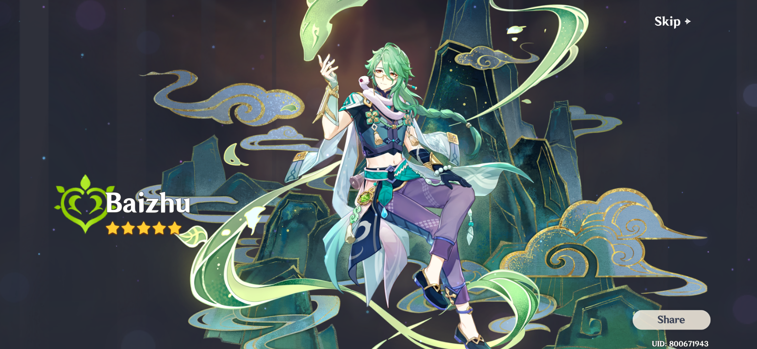 Baizhu come home at 79th pity, after losing 50/50 to Diluc at 25th pity Genshin Impact | HoYoLAB