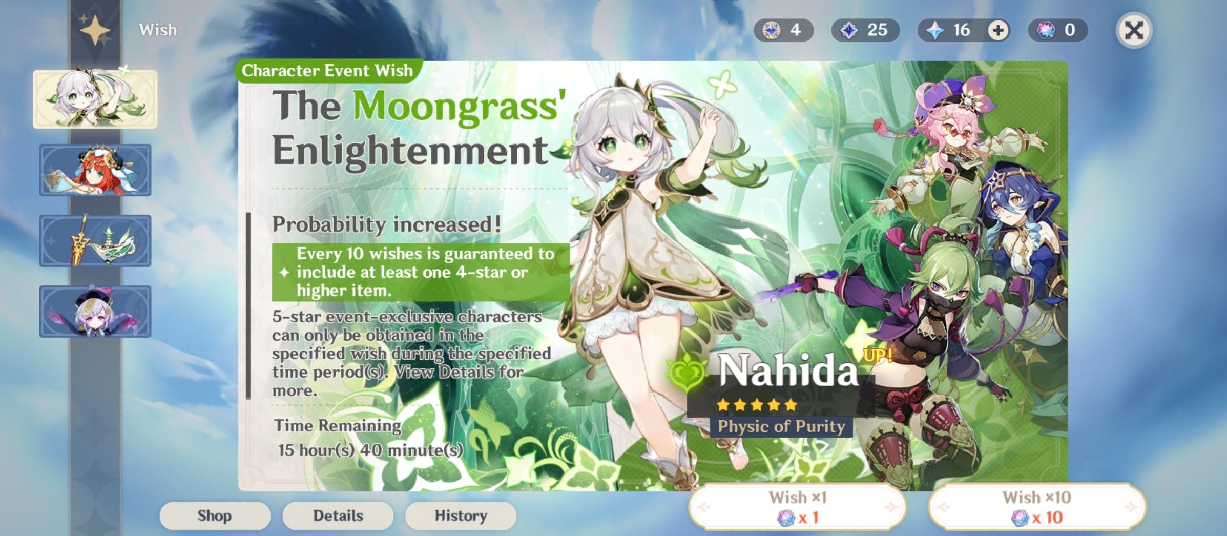 Last hours of Nahida banner Genshin Impact | HoYoLAB