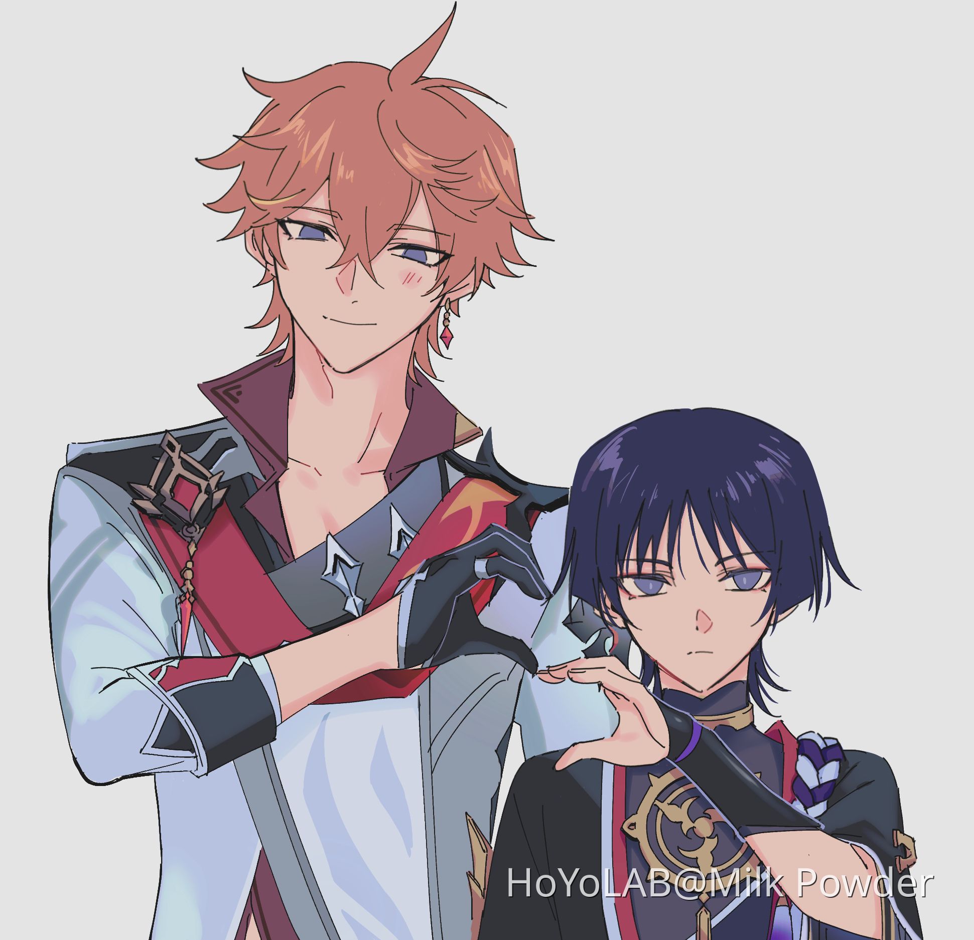 Childe and Scaramouche Genshin Impact | HoYoLAB