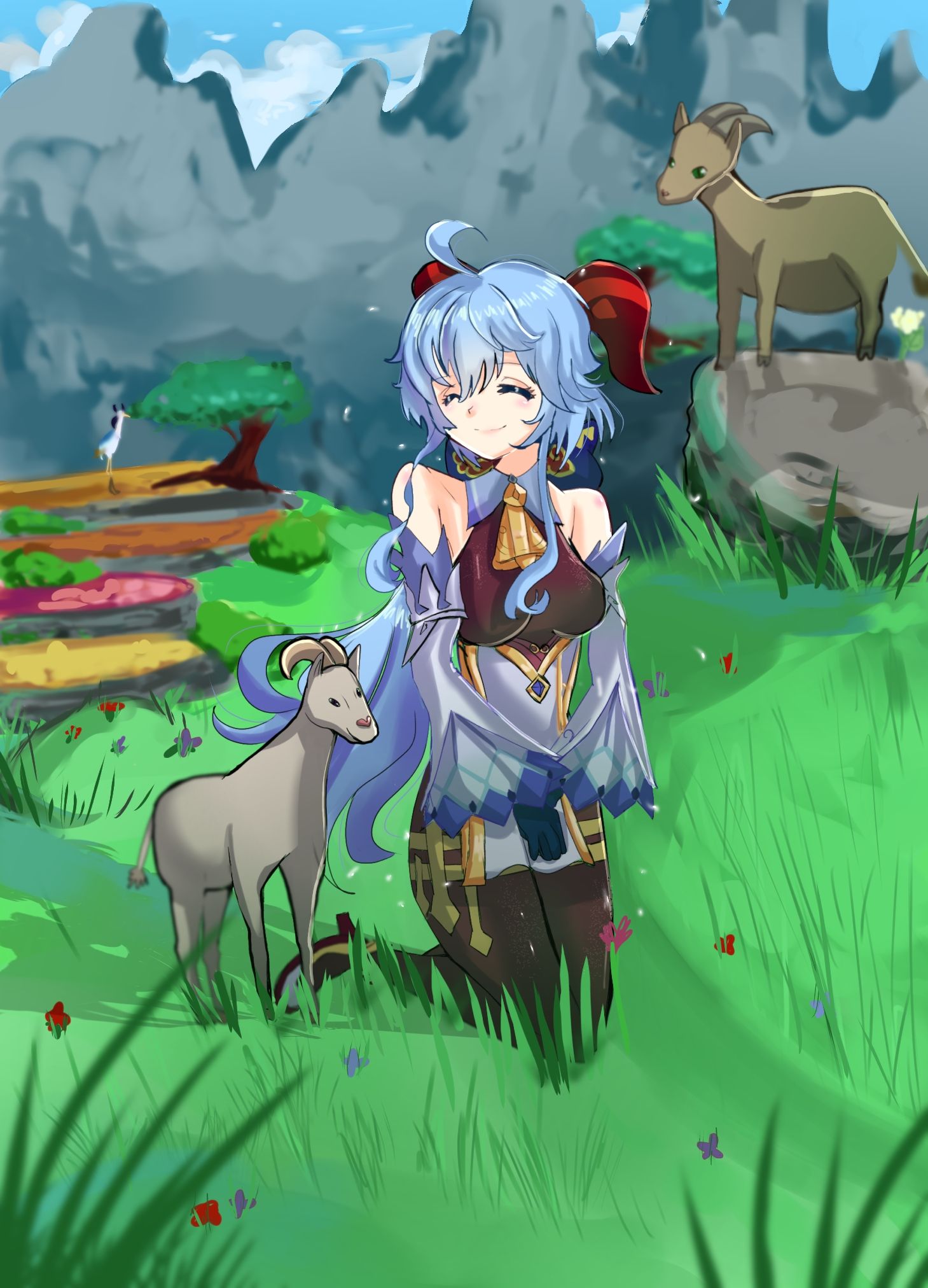 Ganu and friends. Genshin Impact | HoYoLAB