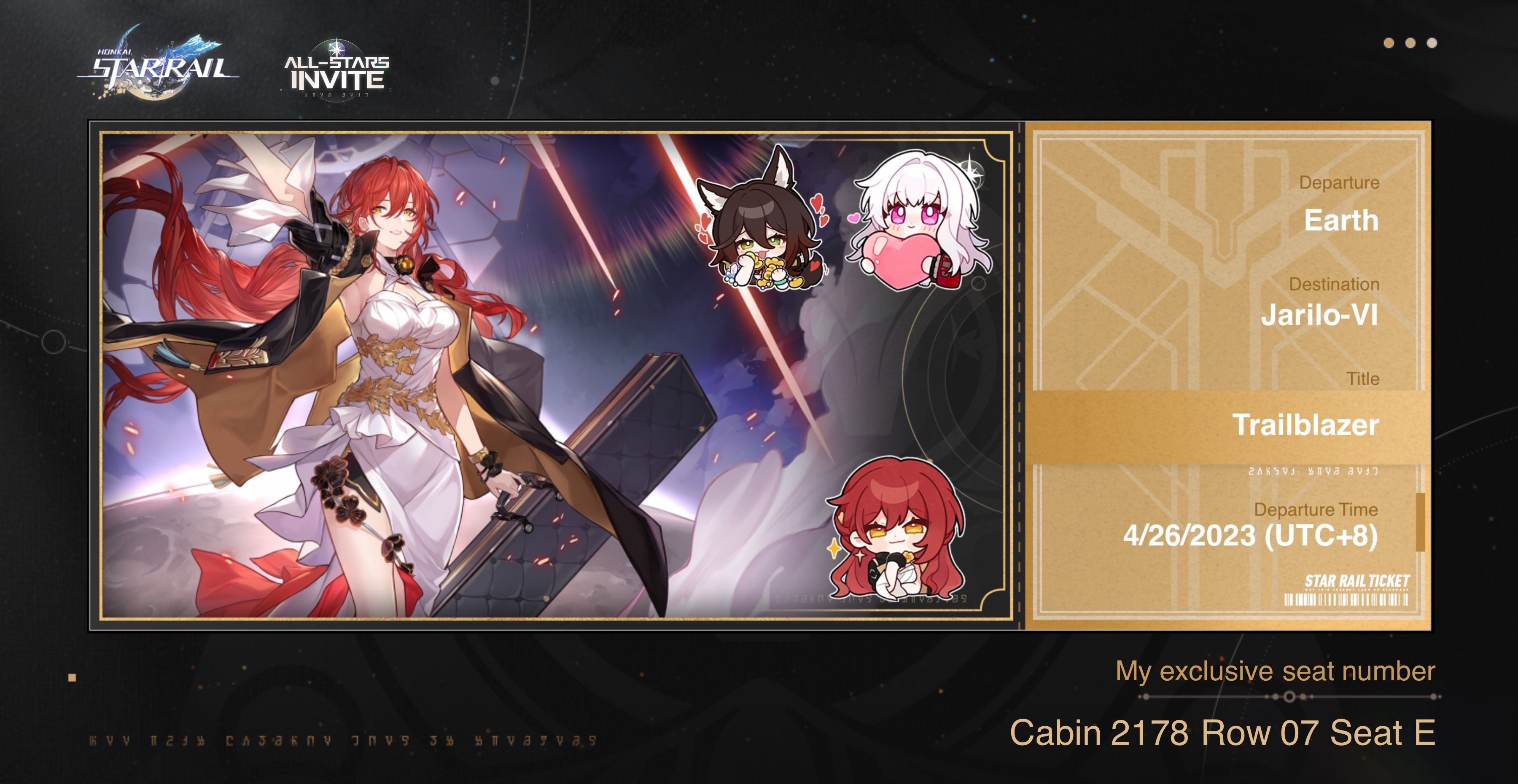 HSR All Stars Invite Event!! 💫 Honkai: Star Rail | HoYoLAB