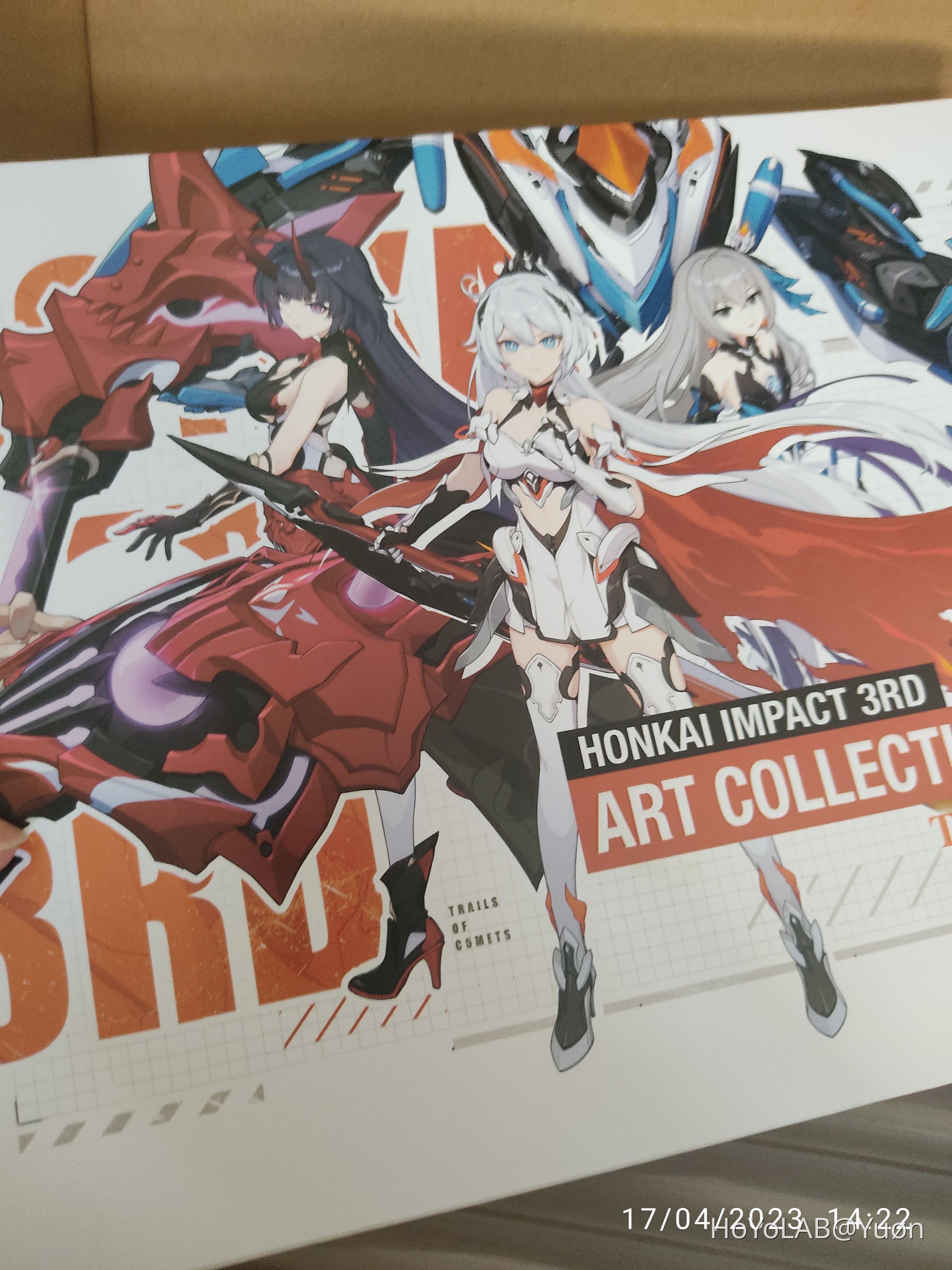 *Late upload* Got the free Hi3rd Artbook Honkai Impact 3rd | HoYoLAB