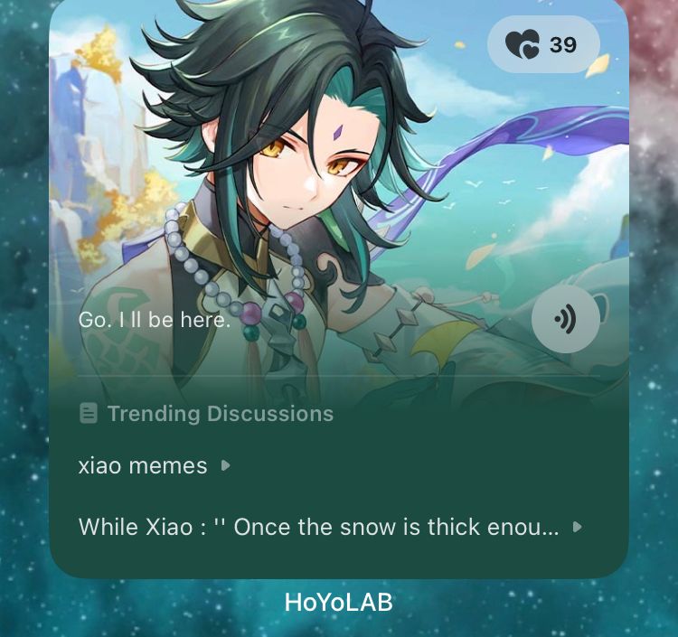 Hanging out with Xiao Genshin Impact | HoYoLAB