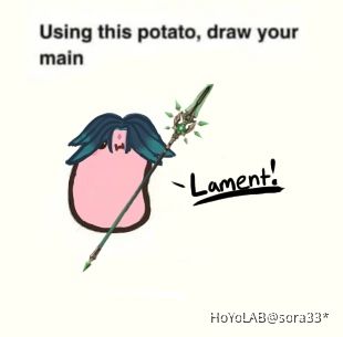 emo potato Genshin Impact | HoYoLAB