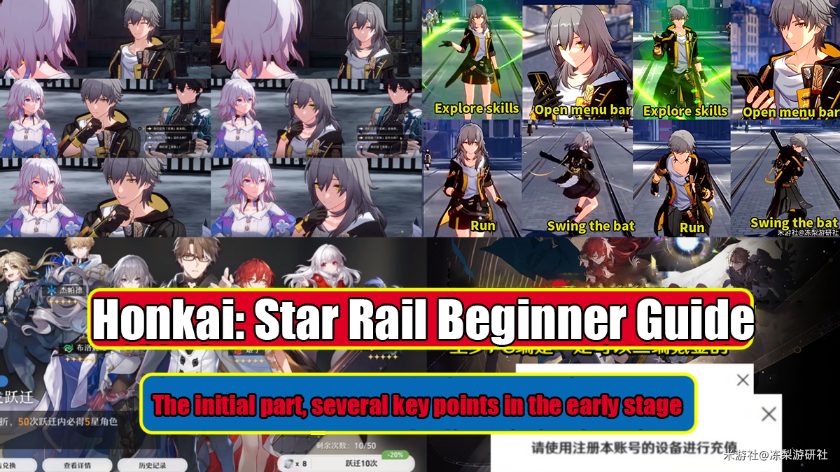 Star Rail: Comparison Between the Male and Female MCs. Choose Your ...