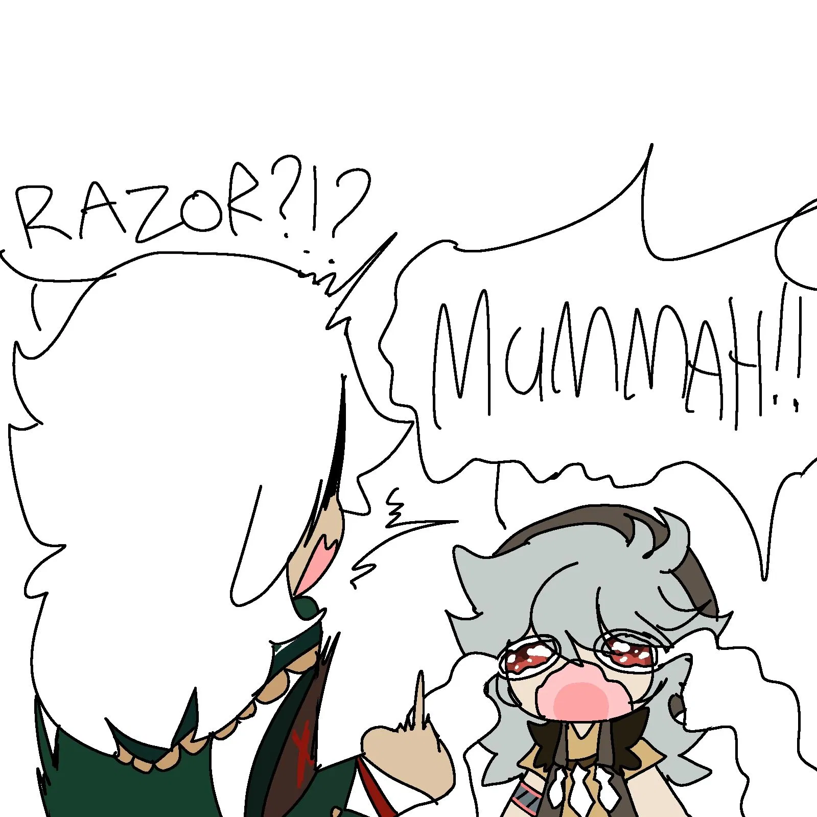 "mama" Cyno and his "baby" Razor Genshin Impact | HoYoLAB