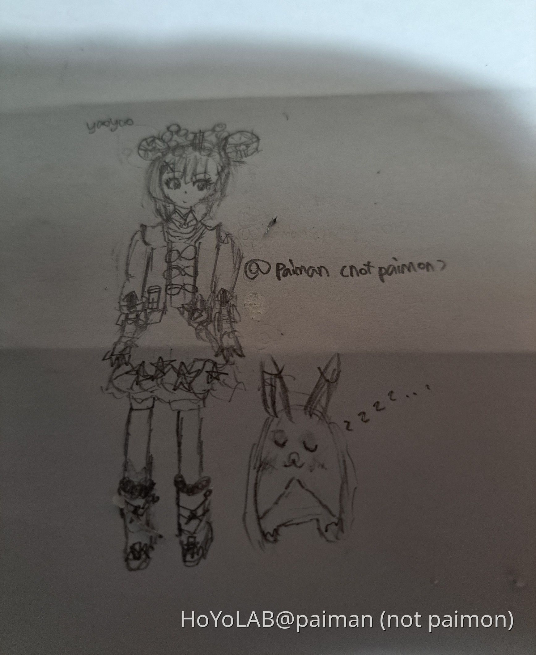 i tried to draw yao yao & yuegui Genshin Impact | HoYoLAB