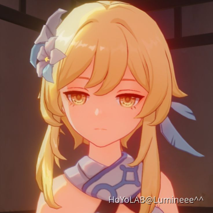 day 2 of finding all ppl who appreciates Lumine out there Genshin ...