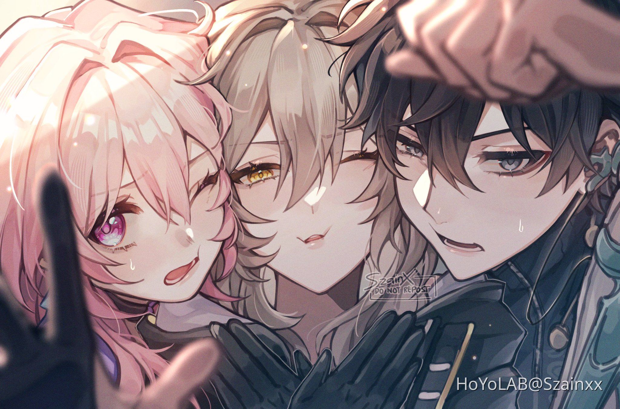 HSR trio hiding in a dumpster Honkai: Star Rail | HoYoLAB