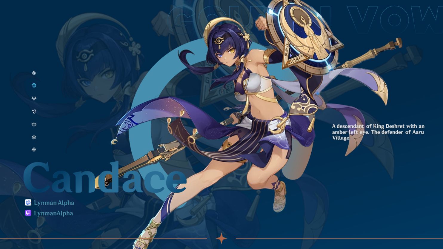 The Guardian of Aaru Village | Candace | Genshin Impact Character Guide ...