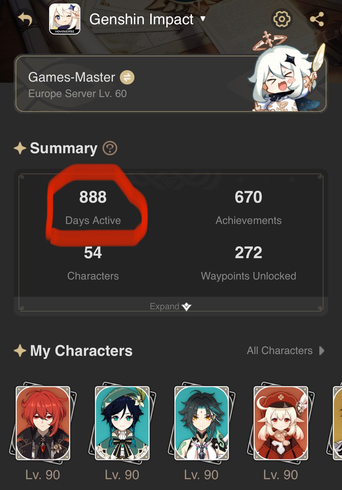 Nice Number 😎 Genshin Impact | HoYoLAB