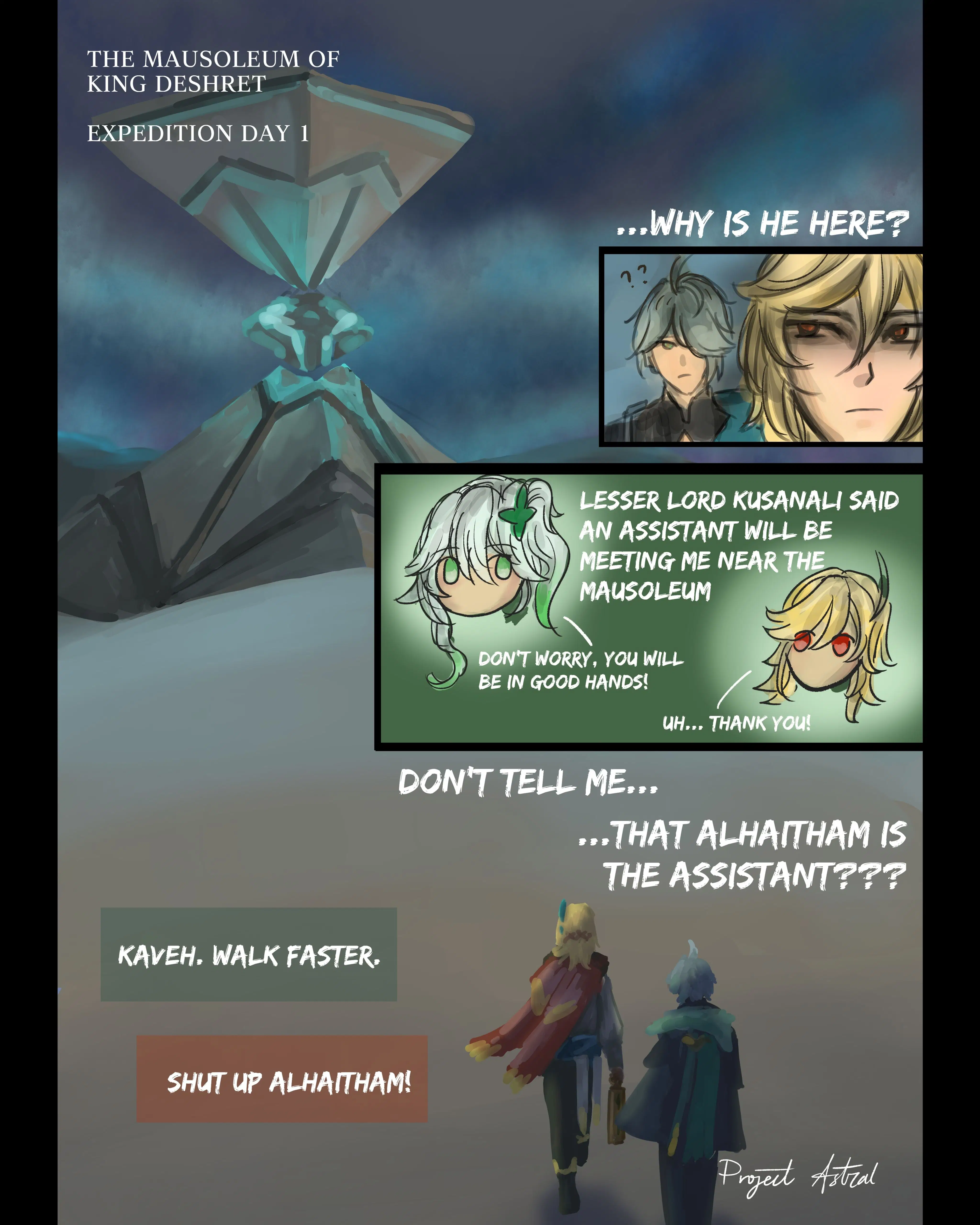 Comic of HaiKaveh #1 Genshin Impact | HoYoLAB