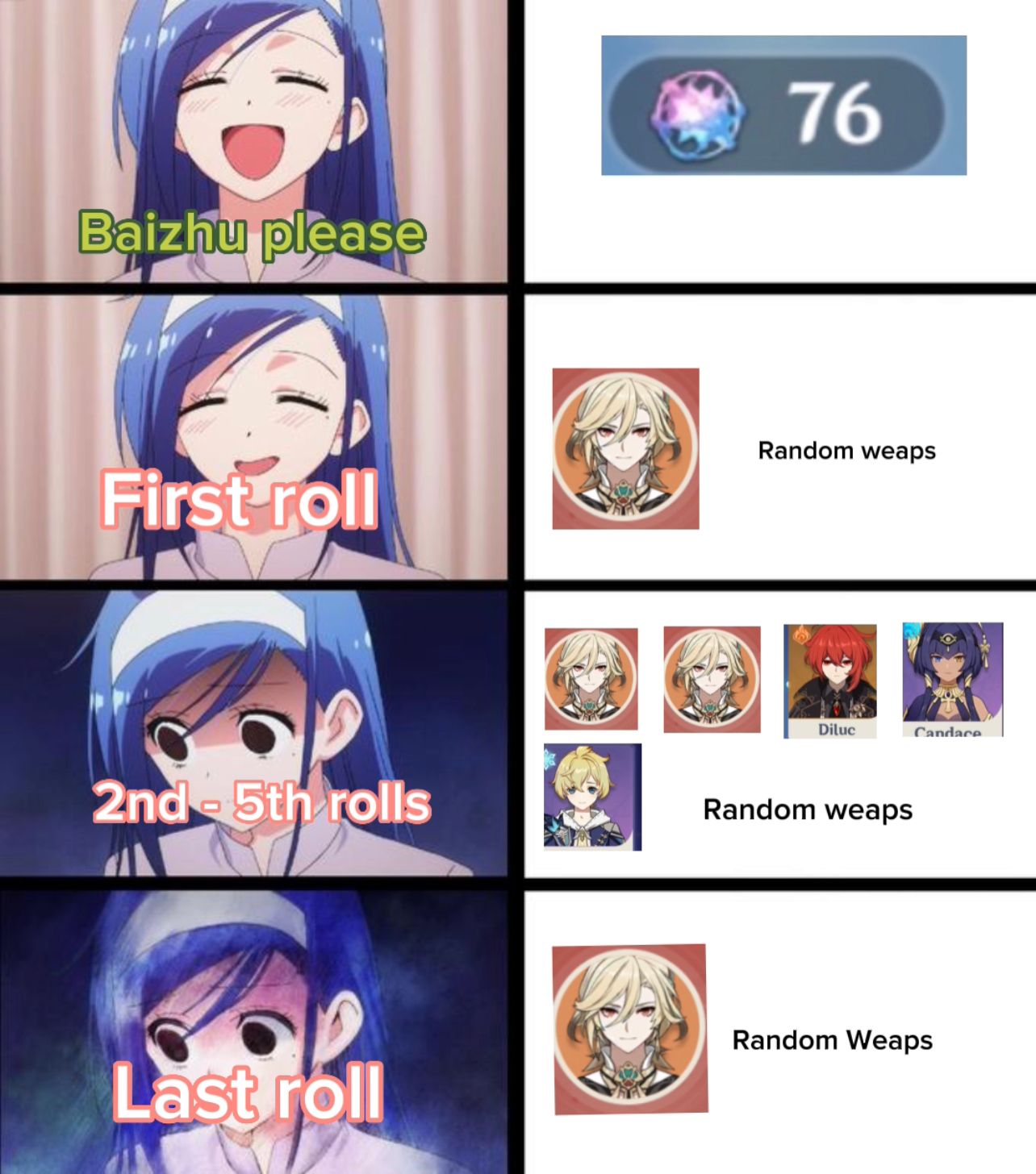 Ain’t bad bout this but still I want Baizhu 😭 Genshin Impact | HoYoLAB