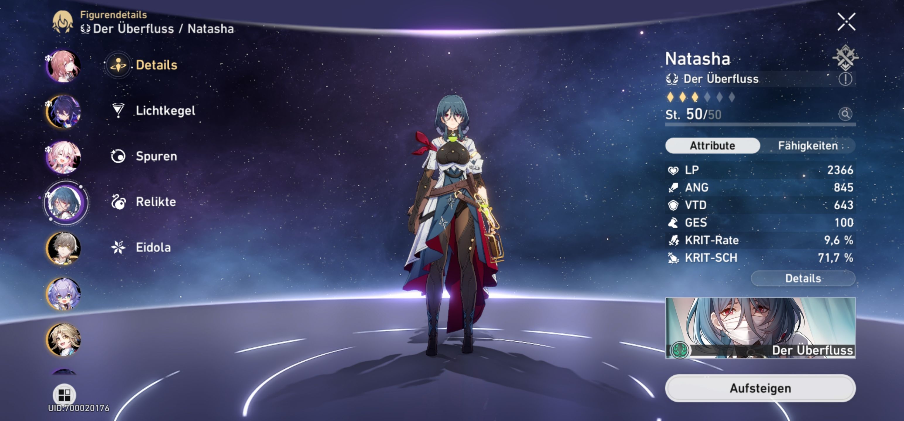 Natasha oder Bailu Honkai: Star Rail | HoYoLAB