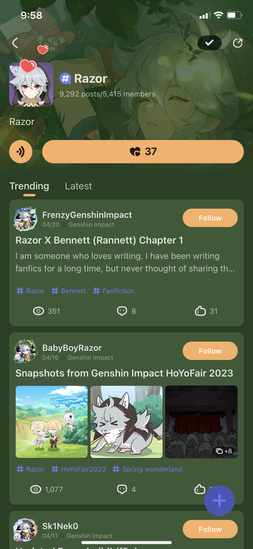 My time with Razor Genshin Impact | HoYoLAB