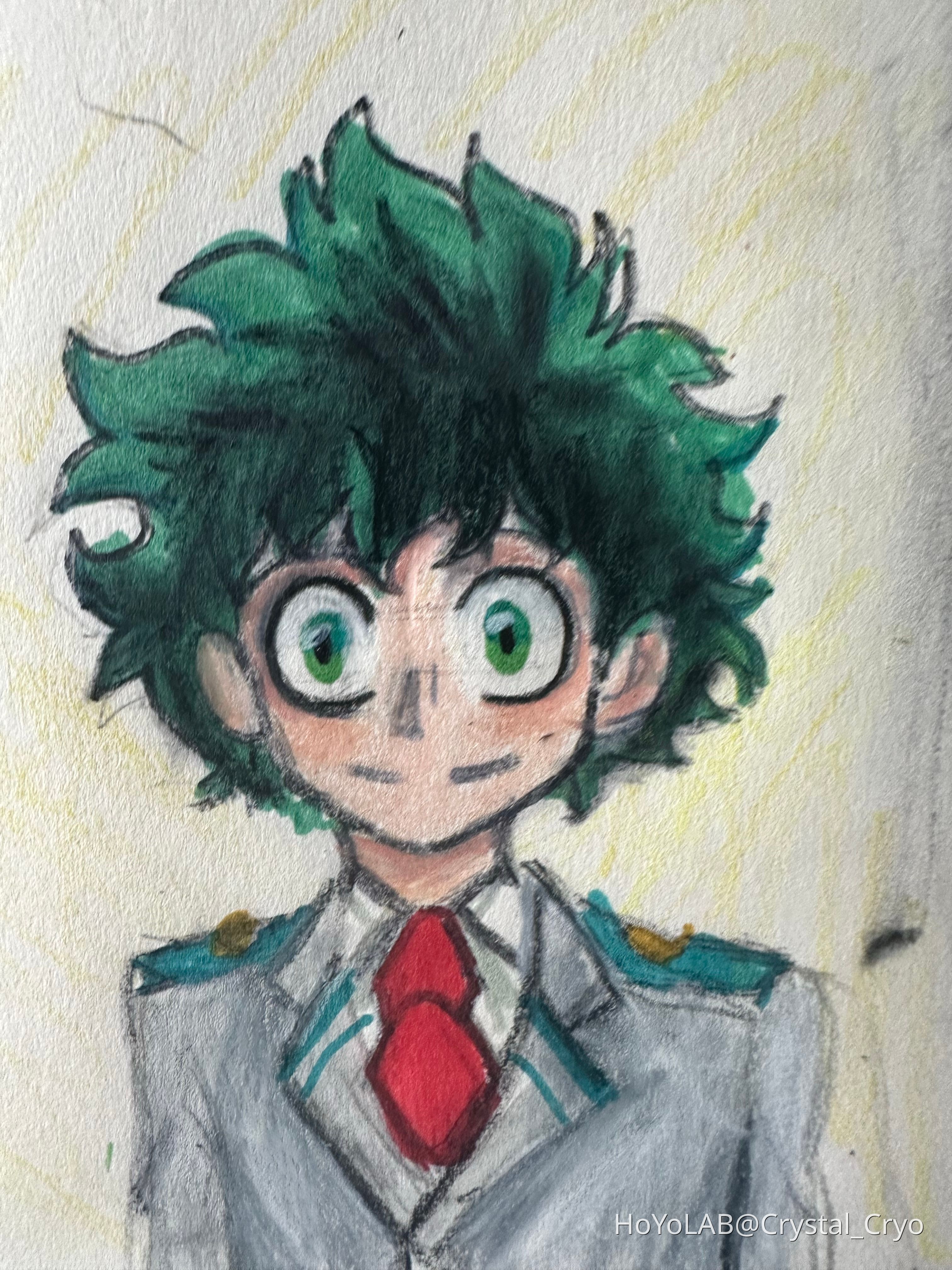 Art diary 118: Deku before and after his depression ark Genshin Impact ...