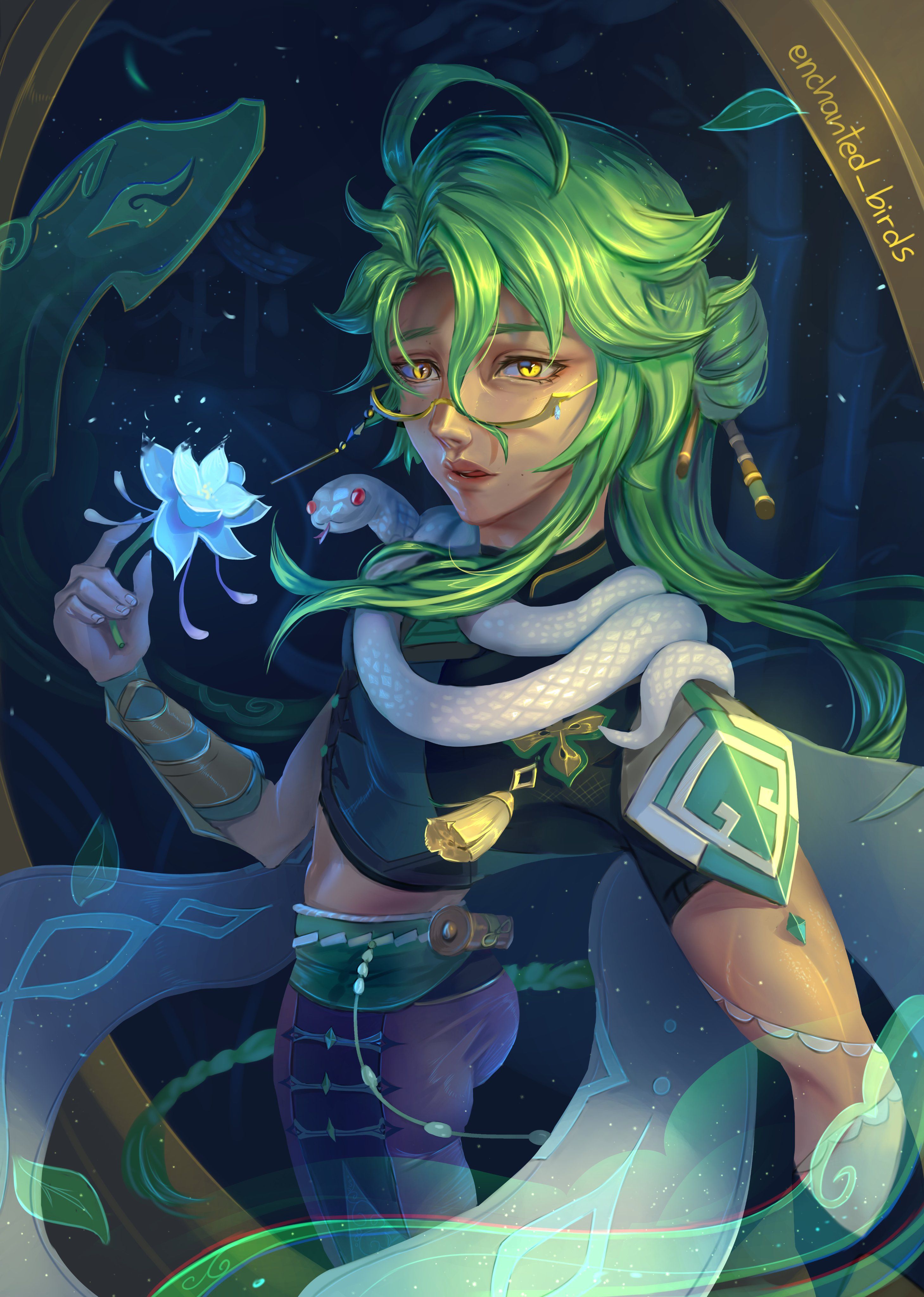 🌿Baizhu fanart🌿 Genshin Impact | HoYoLAB