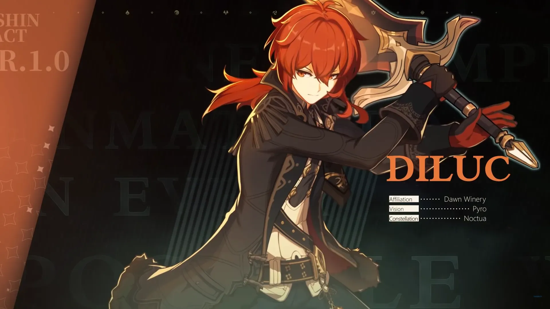 Happy late birthday diluc 🎂 ! Genshin Impact | HoYoLAB