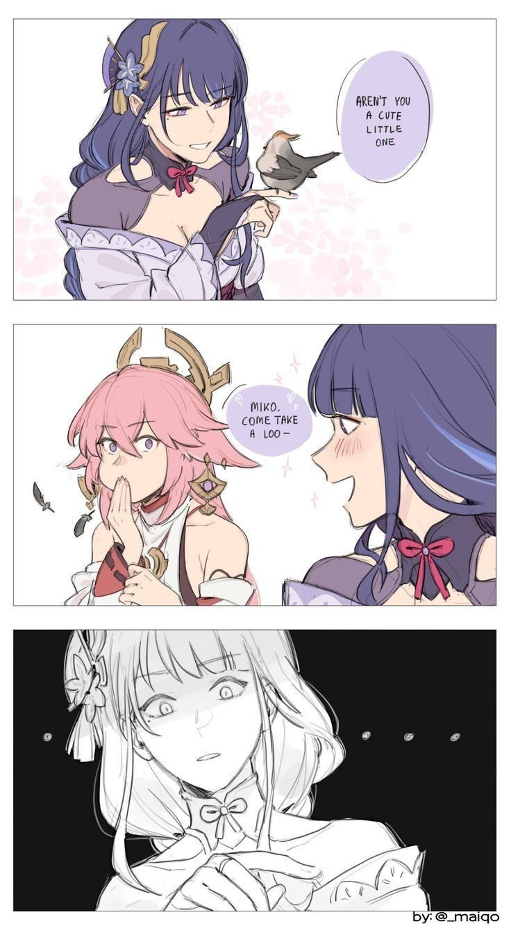 MIKO!😡 Genshin Impact | HoYoLAB