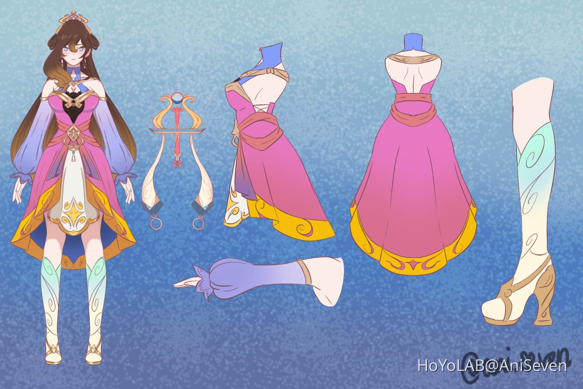 Turned my OC into HSR character Honkai: Star Rail | HoYoLAB