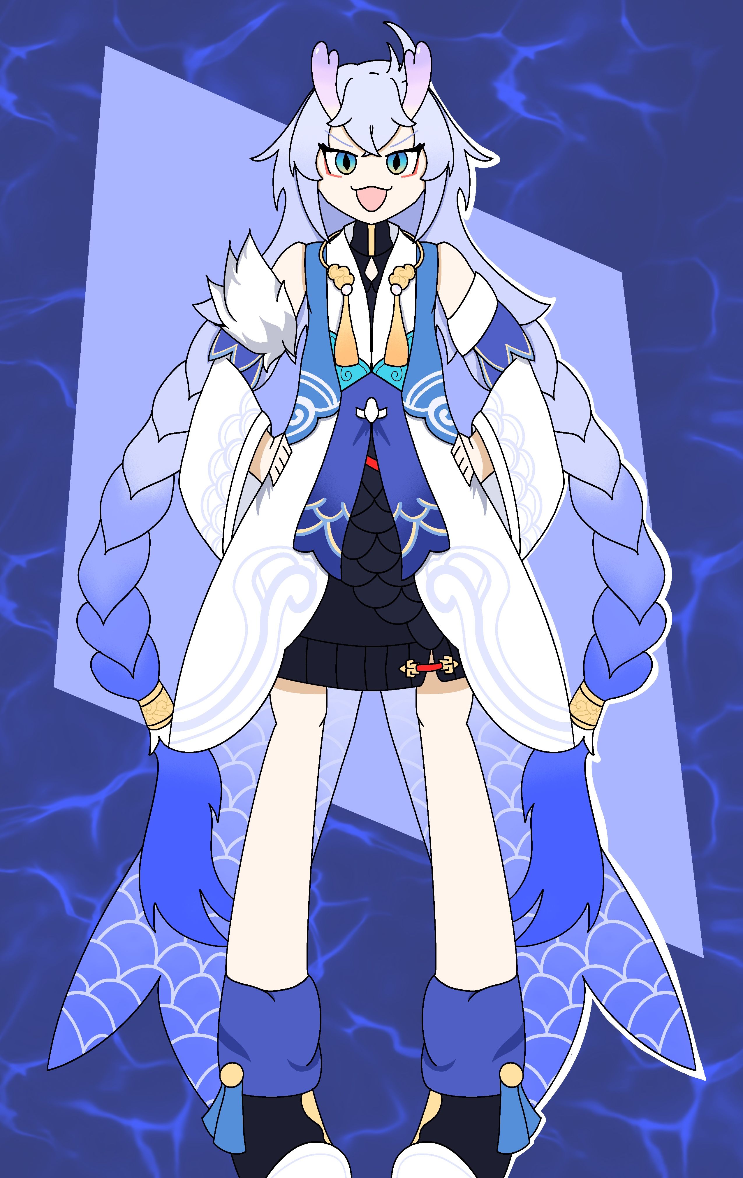 Bailu fanart 💙 Honkai: Star Rail | HoYoLAB