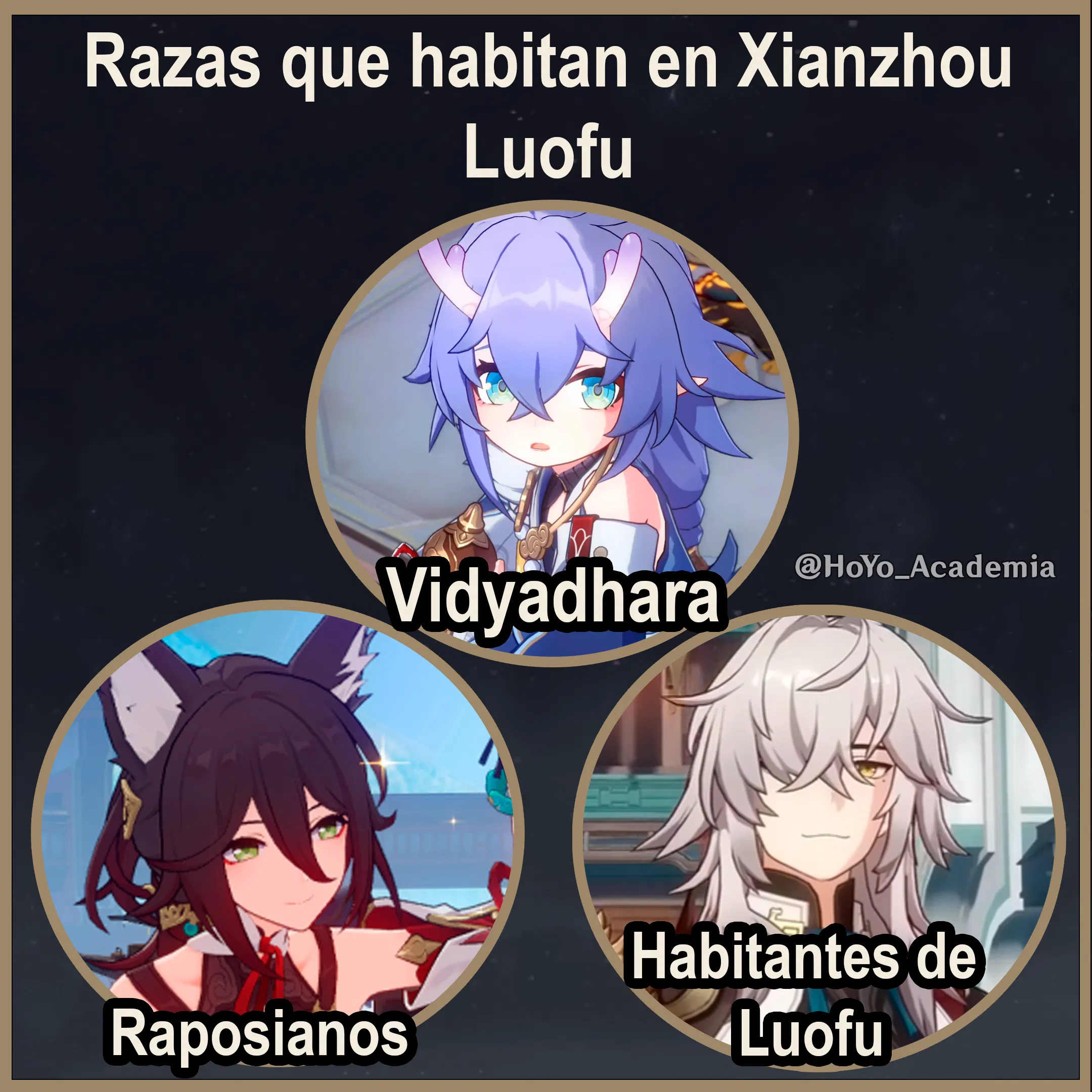 𝐇𝐨𝐧𝐤𝐚 𝐒𝐭𝐚𝐫 𝐑𝐚𝐢𝐥: 𝐇𝐚𝐛𝐢𝐭𝐚𝐧𝐭𝐞𝐬 𝐝𝐞𝐥 𝐗𝐢𝐚𝐧𝐳𝐡𝐨𝐮 𝐋𝐮𝐨𝐟𝐮 Honkai: Star Rail | HoYoLAB