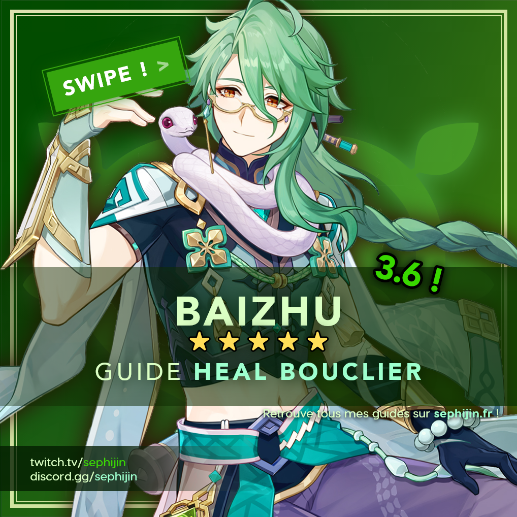 [Guides pour la version 3.6] Baizhu guide complet ! Genshin Impact | HoYoLAB
