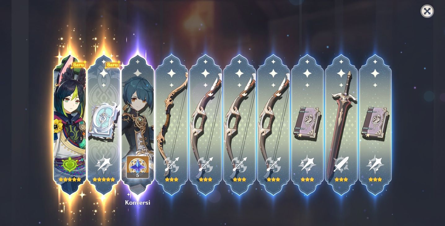 standar pulls Genshin Impact | HoYoLAB