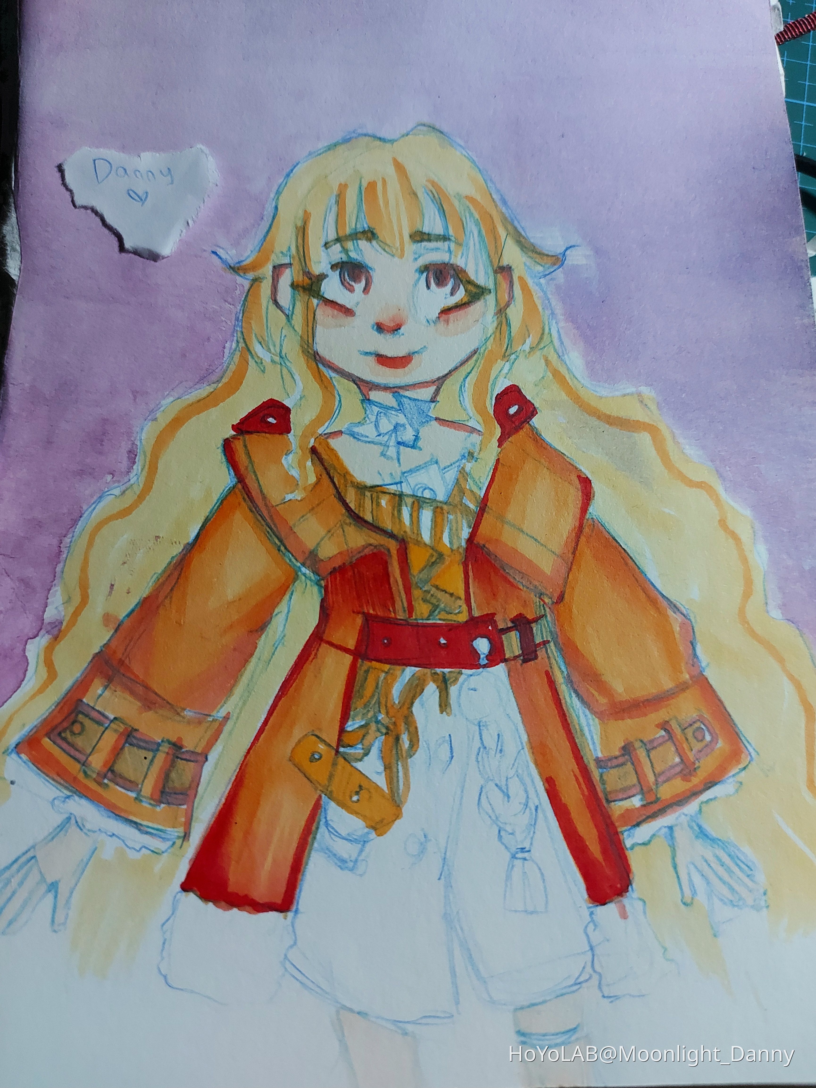 Unfinished Clara drawing Honkai: Star Rail | HoYoLAB