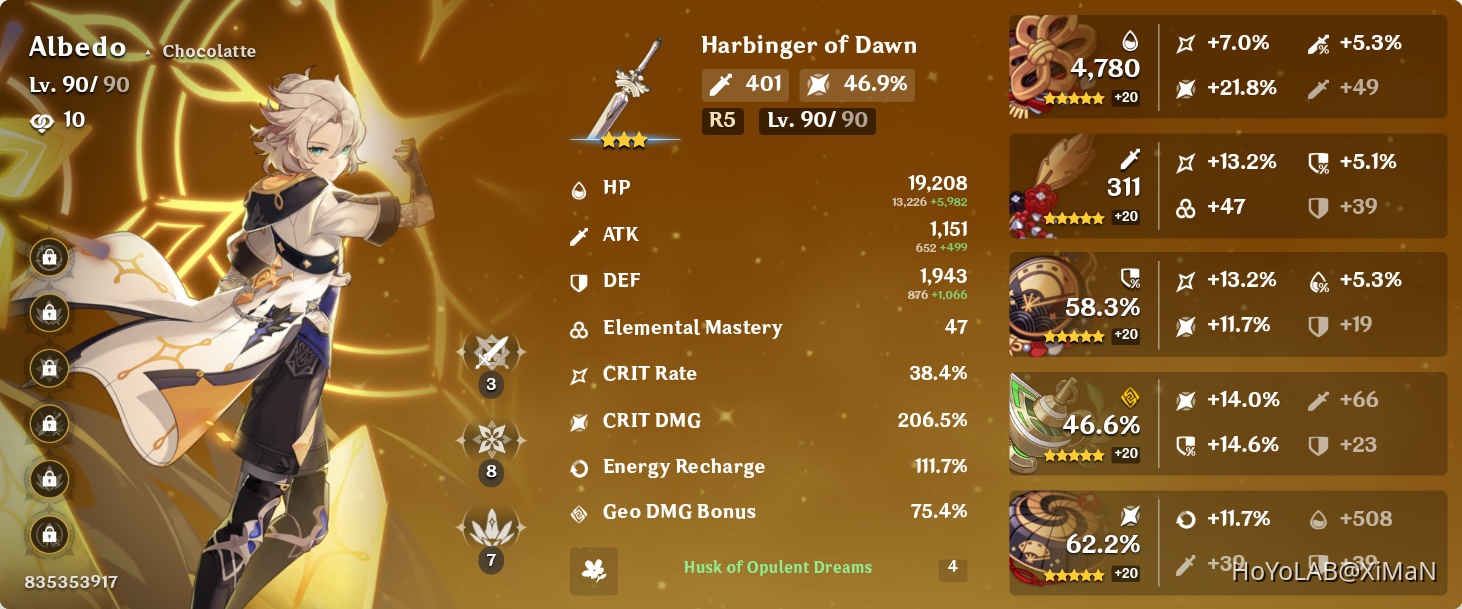 Albedo main🤝 Genshin Impact | HoYoLAB