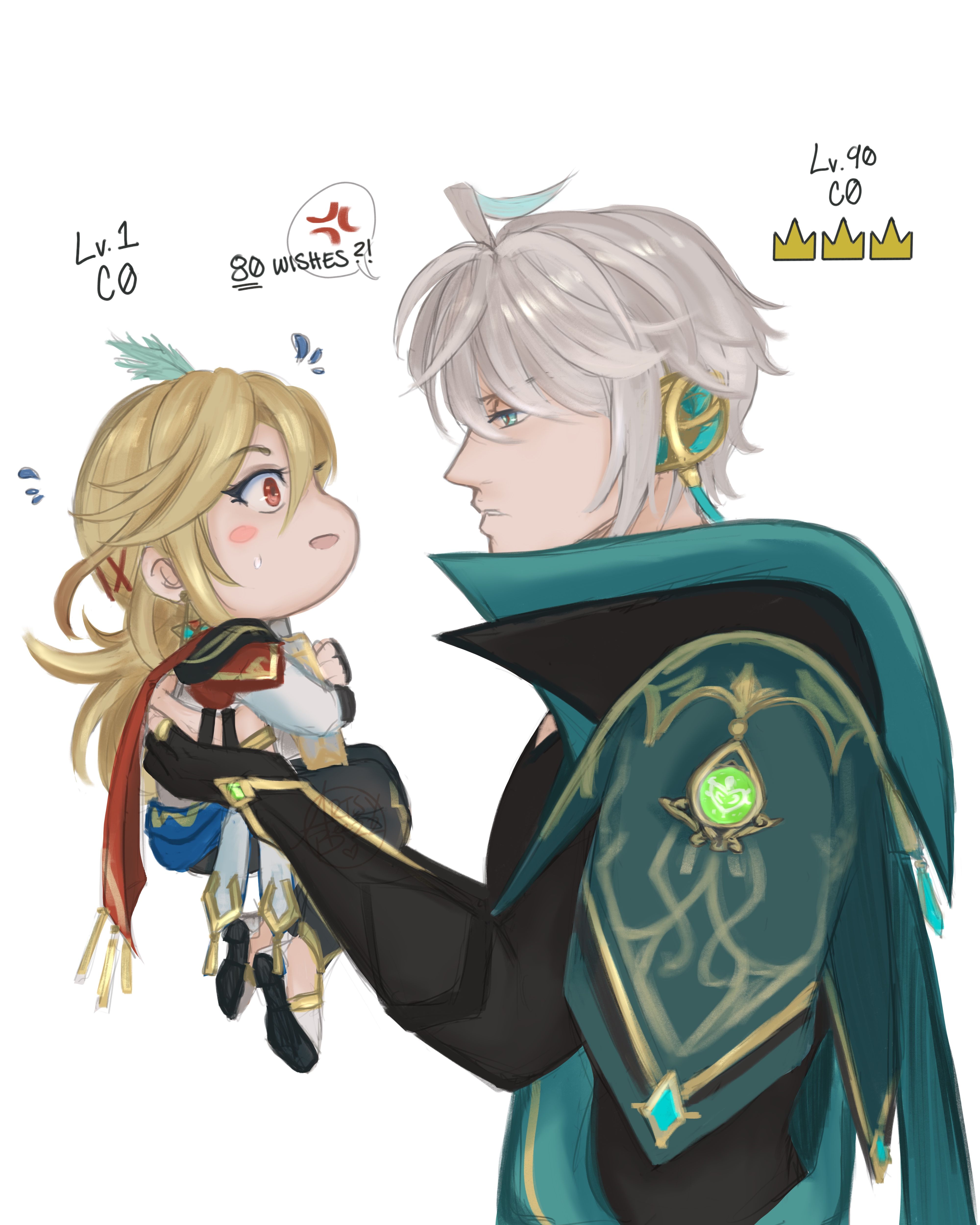 80 wishes… Genshin Impact | HoYoLAB