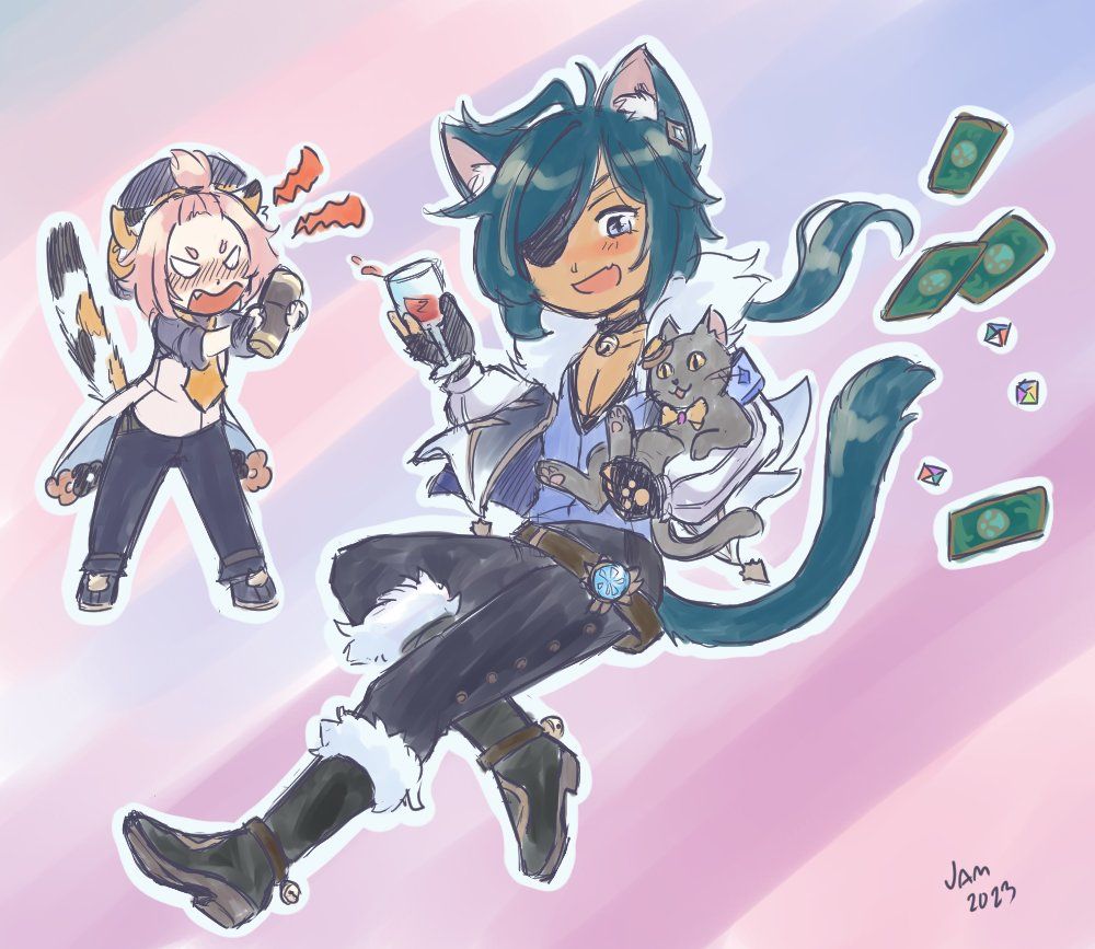 Cat's Tail Kaeya Genshin Impact | HoYoLAB