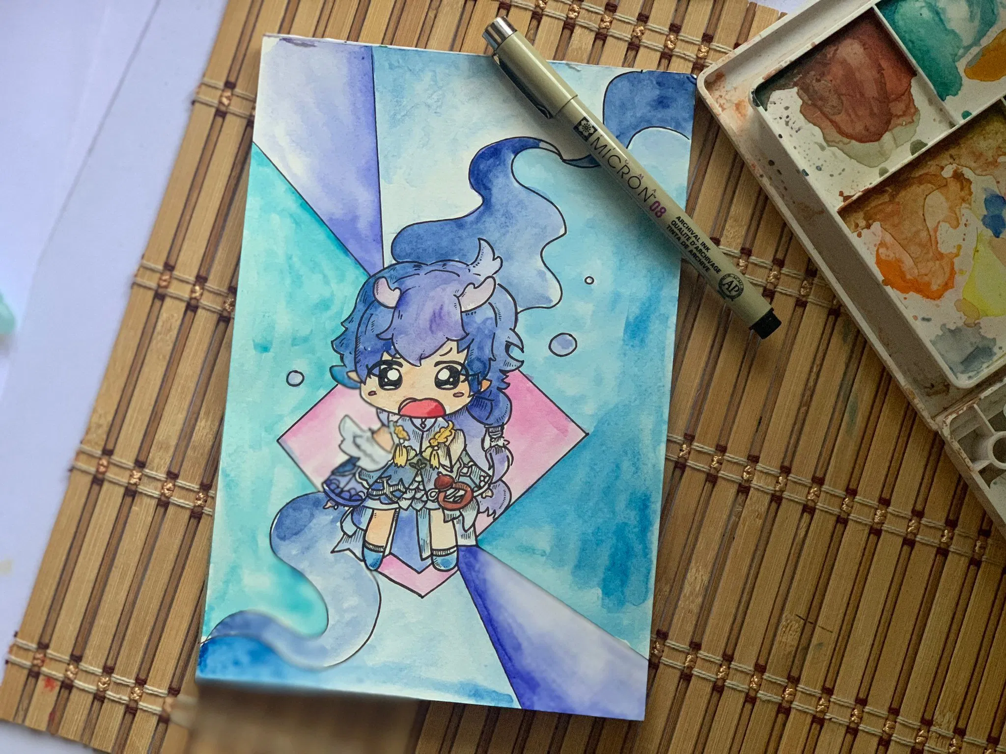 Quick chibi fan art for Bailu ️ Honkai: Star Rail | HoYoLAB