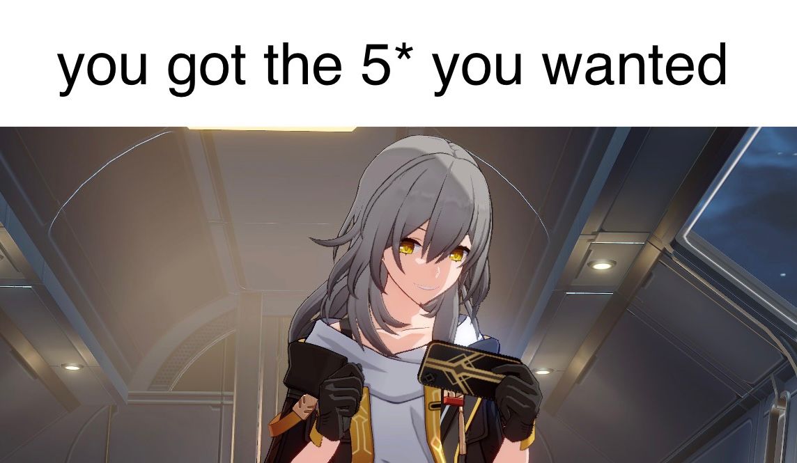 hsr meme this is the best i can do its pretty bland anyways Honkai ...