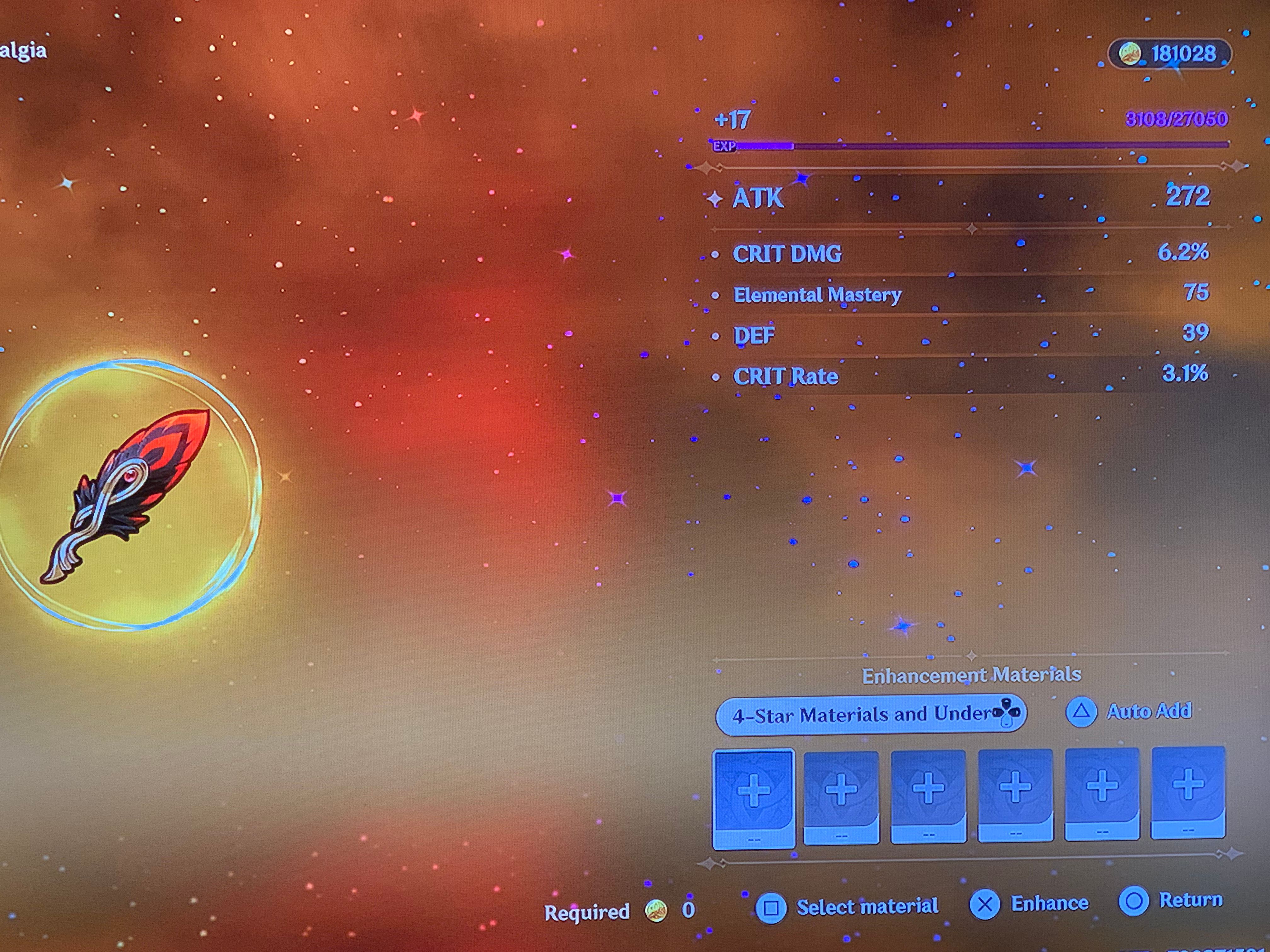 Noooooooooo it was double Crit stats with 4 lines😭😭😭 Genshin Impact ...