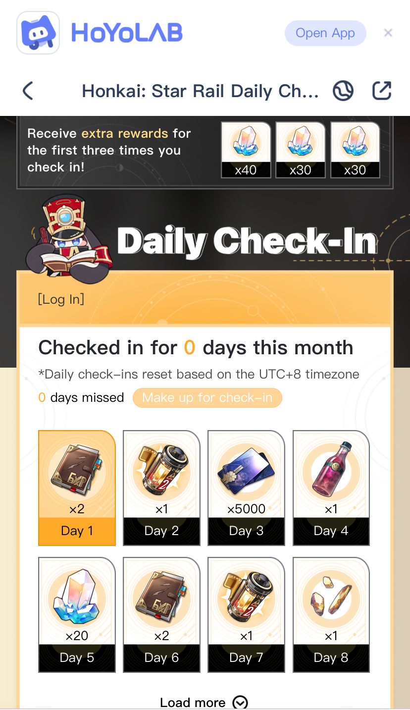 How to find the Honkai: Star Rail Check-in Honkai: Star Rail | HoYoLAB