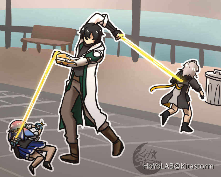 Trailblazer Trio in a nutshell [HSR] Honkai: Star Rail | HoYoLAB