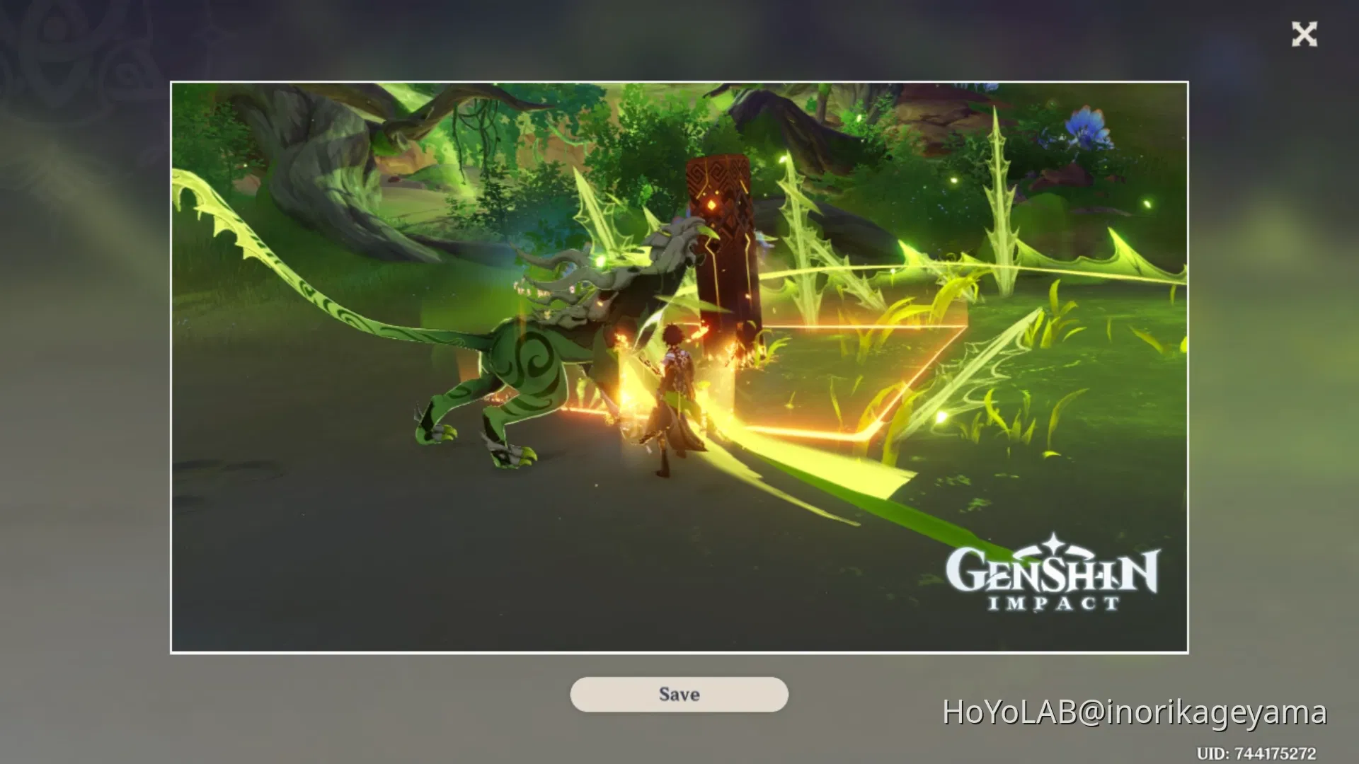 Dendro Tiger 🐅 Genshin Impact | HoYoLAB