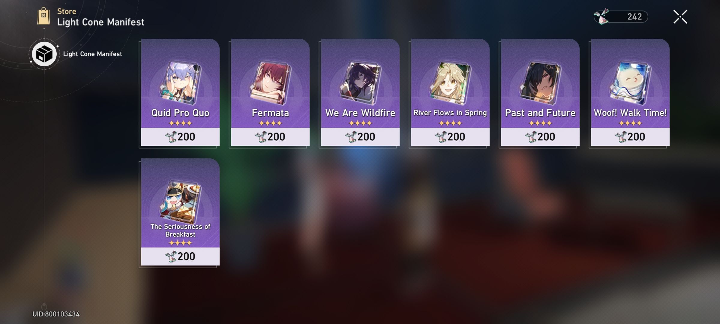 Forgotten Hall Shop for Relics Honkai: Star Rail | HoYoLAB