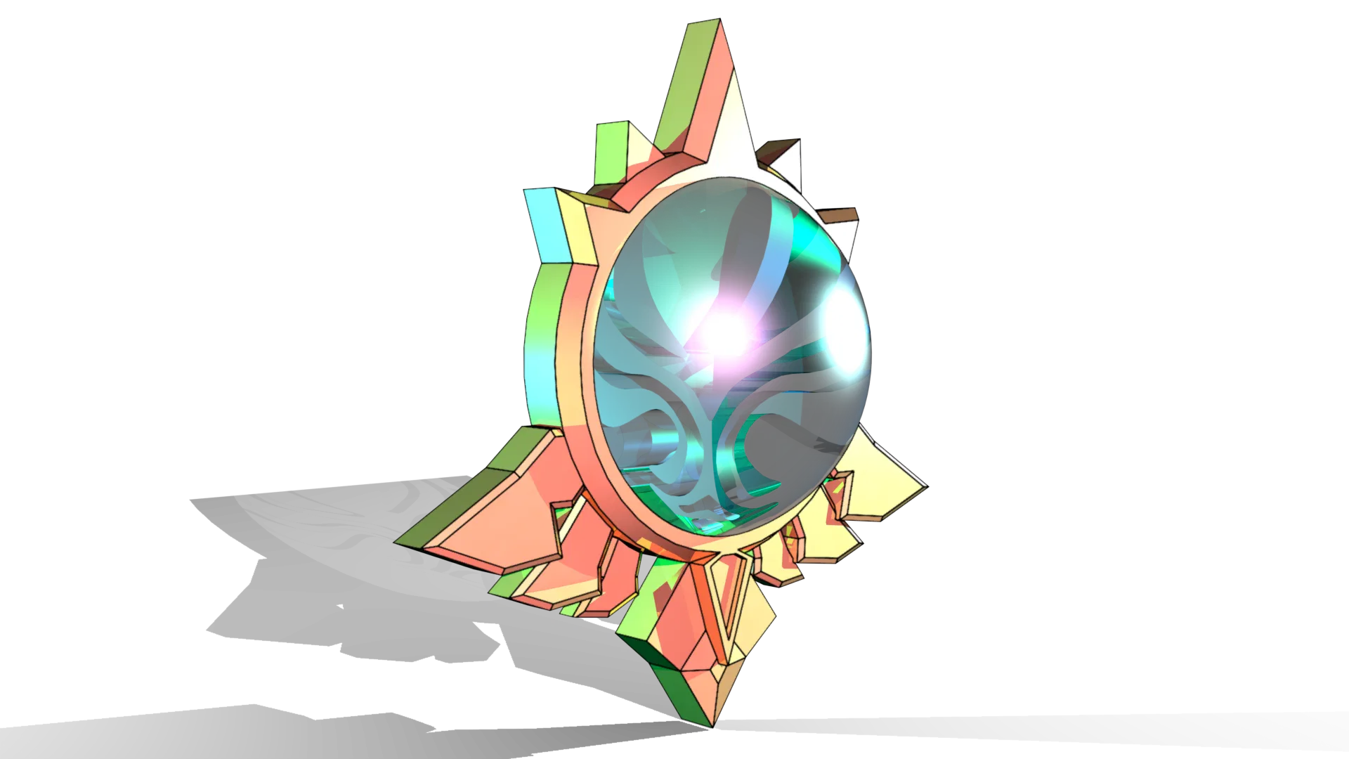 Anemo Vision I 3D modeled Genshin Impact | HoYoLAB