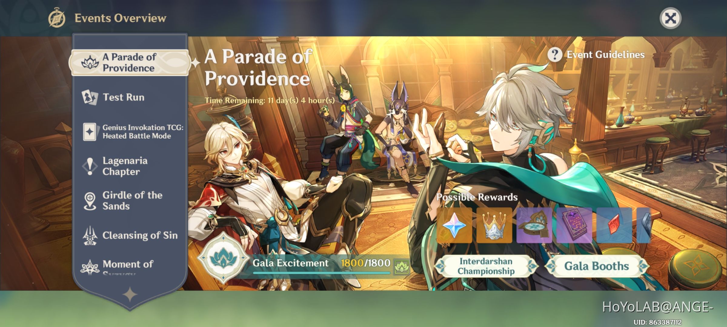 A Parade of Providence Complete Genshin Impact | HoYoLAB