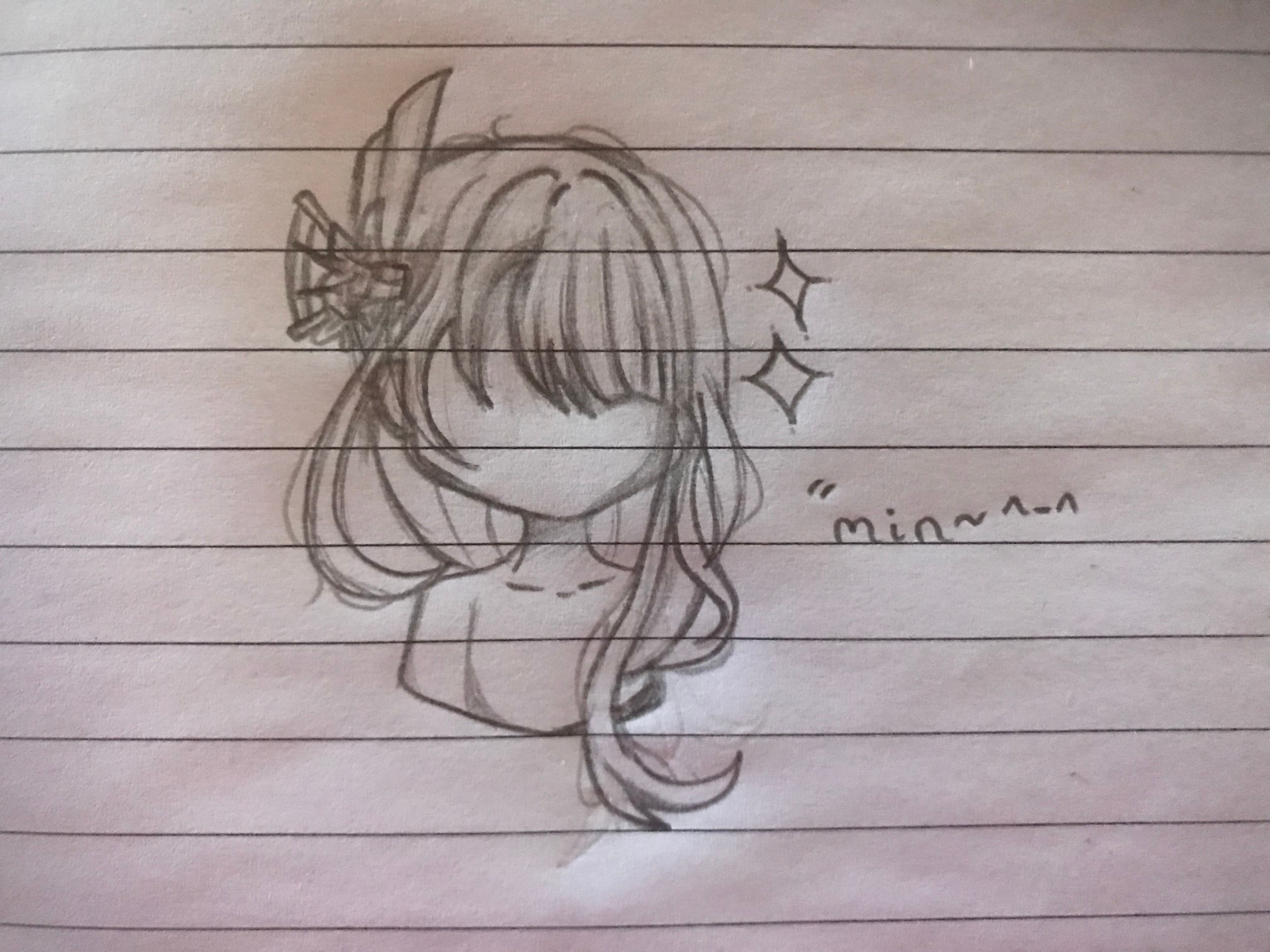 small Ei drawing + I made a meme! Genshin Impact | HoYoLAB