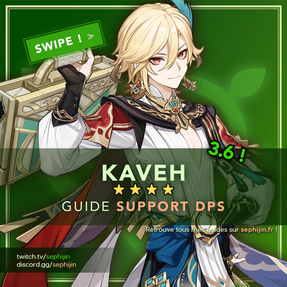 [Guides pour la version 3.6] Kaveh guide complet ! Genshin Impact | HoYoLAB