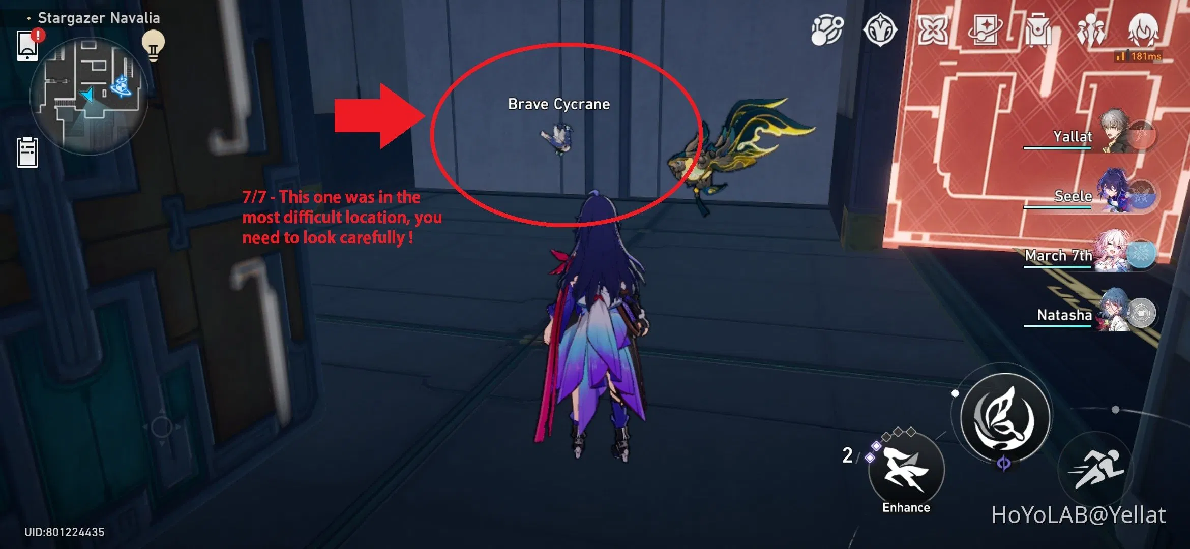 Side quest - Finding 7 Cycrane Honkai: Star Rail | HoYoLAB