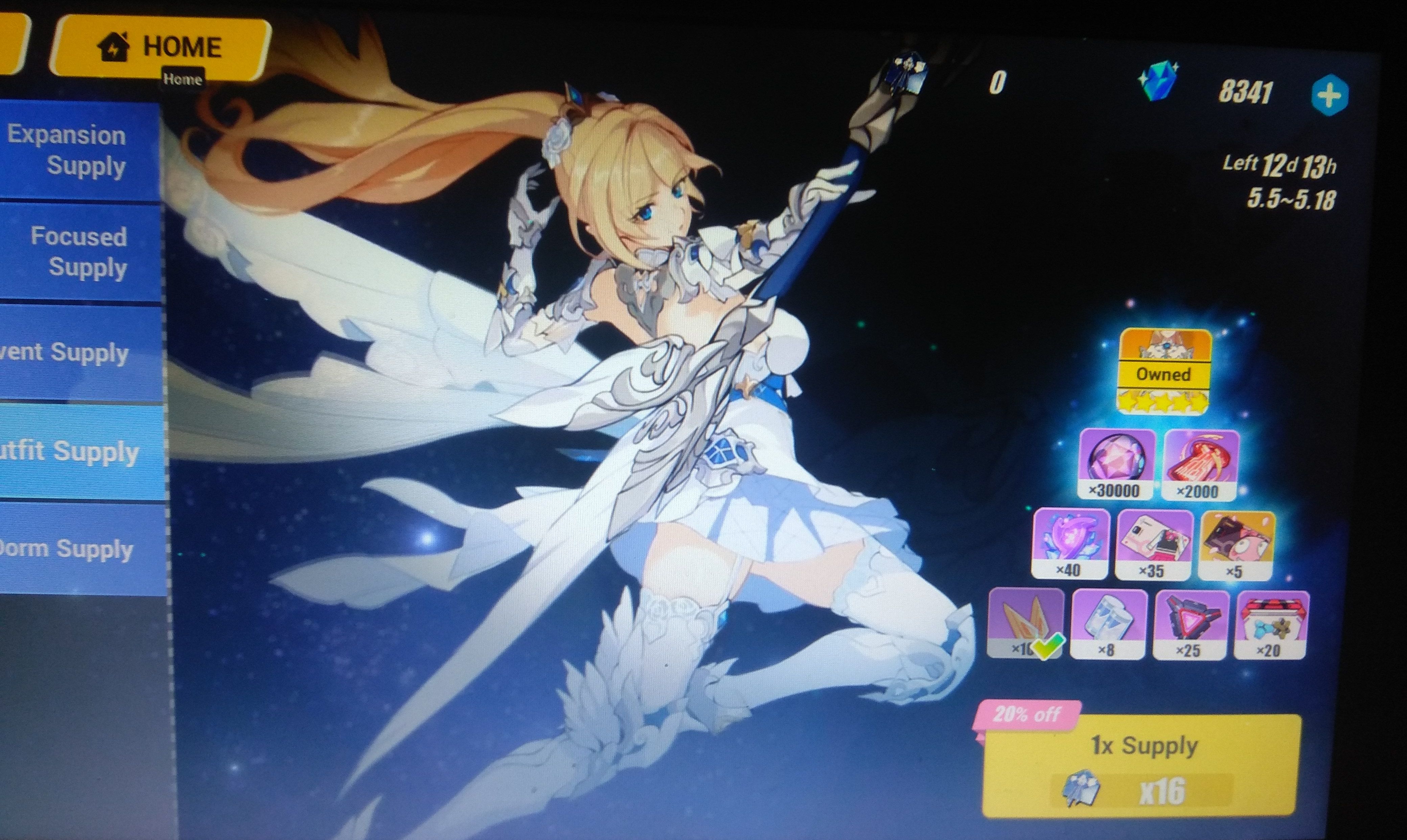 Just wanted to show you guys that I already have her outfit Honkai ...