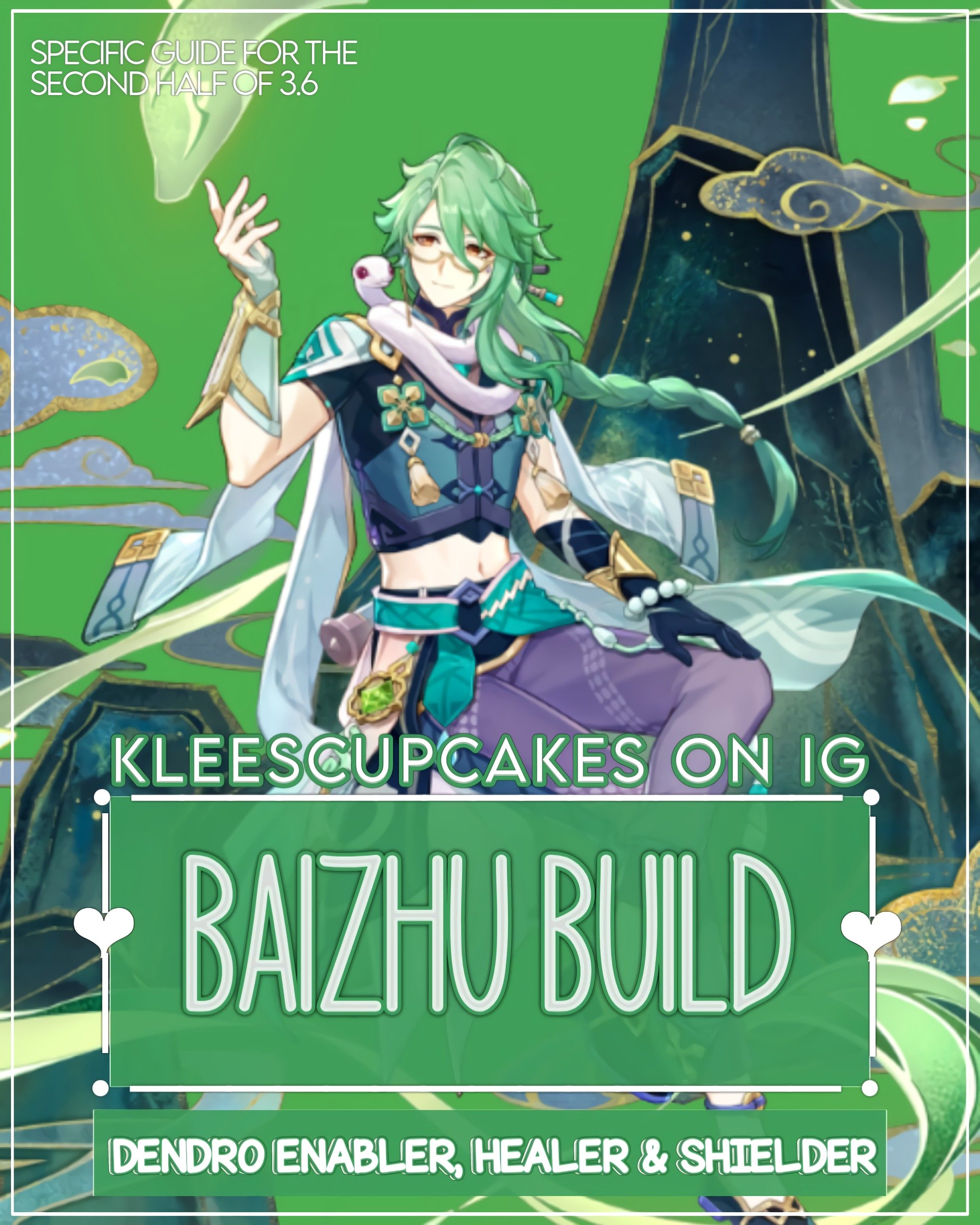 [ Version 3.6 ] Baizhu Build — Dendro Enabler, Shielder & Healer Genshin Impact | HoYoLAB